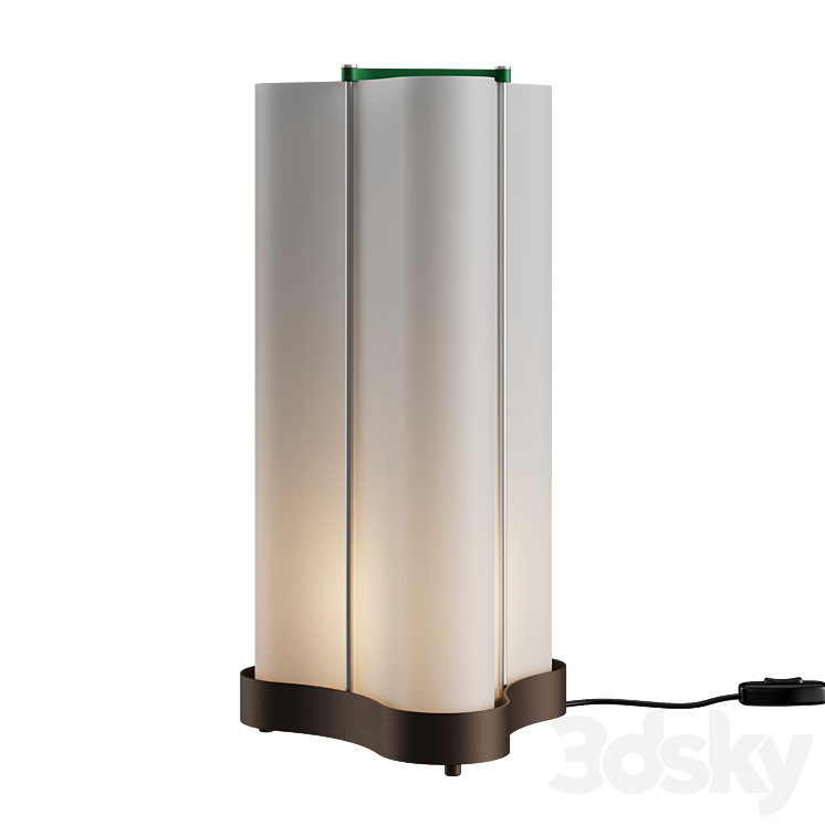 Lampe Cabanon by Nemo - Table lamp - 3D model