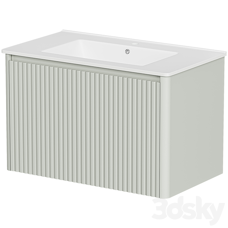 Allen Brau Gravity 80 Vanity Units - Bathroom furniture - 3D model
