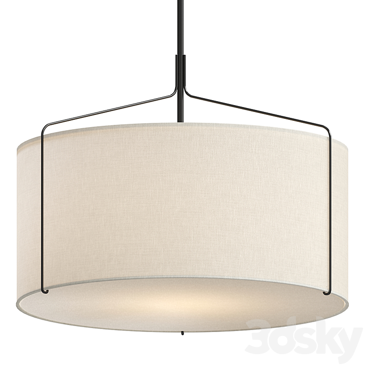 Shaw Pendant - Pendant light - 3D model