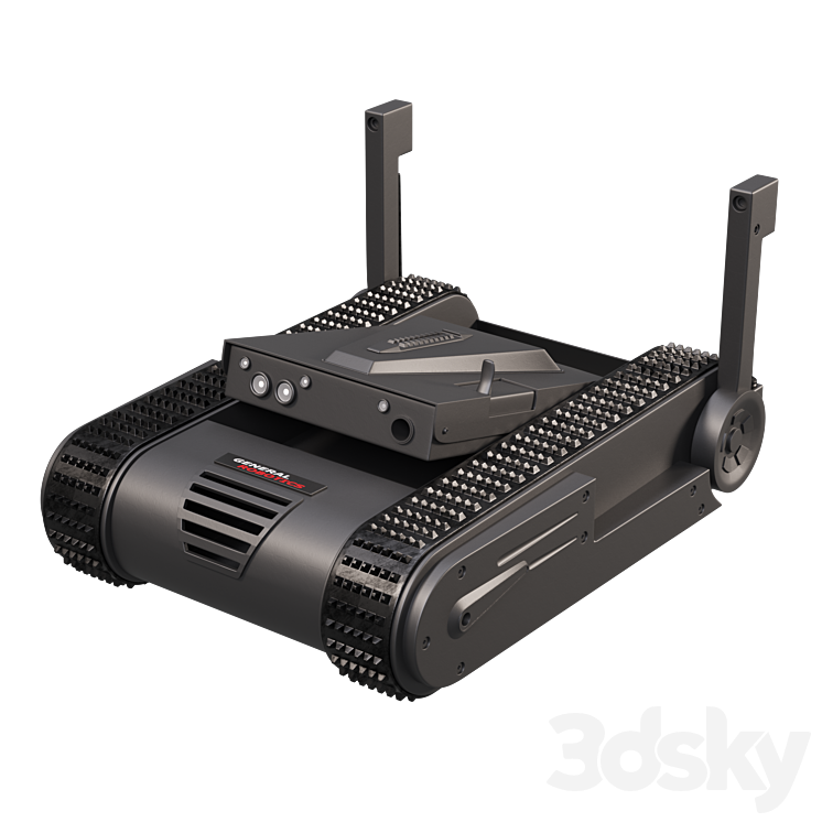 Dogo mk2 - Weapon - 3D model