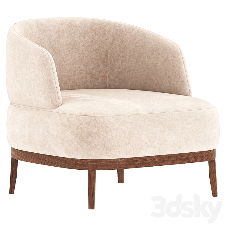 Keros by Laskasas - Arm chair - 3D model