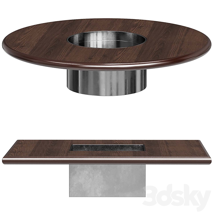 Helene Coffee Table - Table - 3D model
