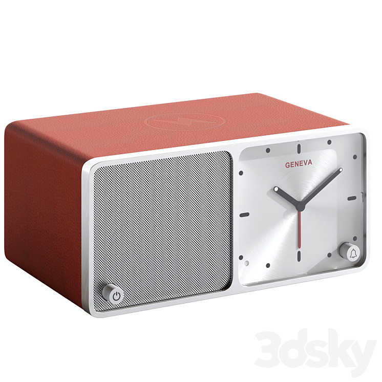 Geneva Alarm Clock - Watches & Clocks - 3D model