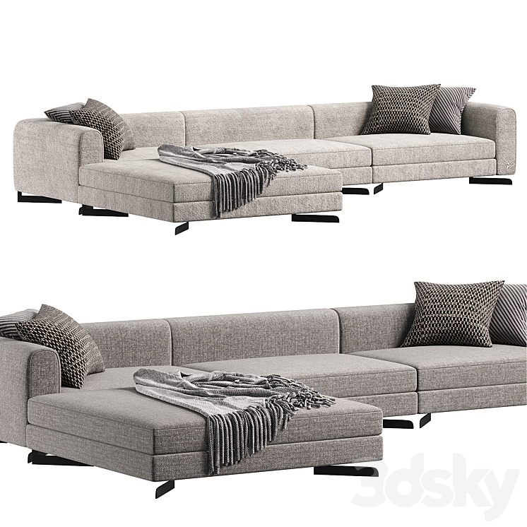 Coin Sofa - Sofa - 3D model