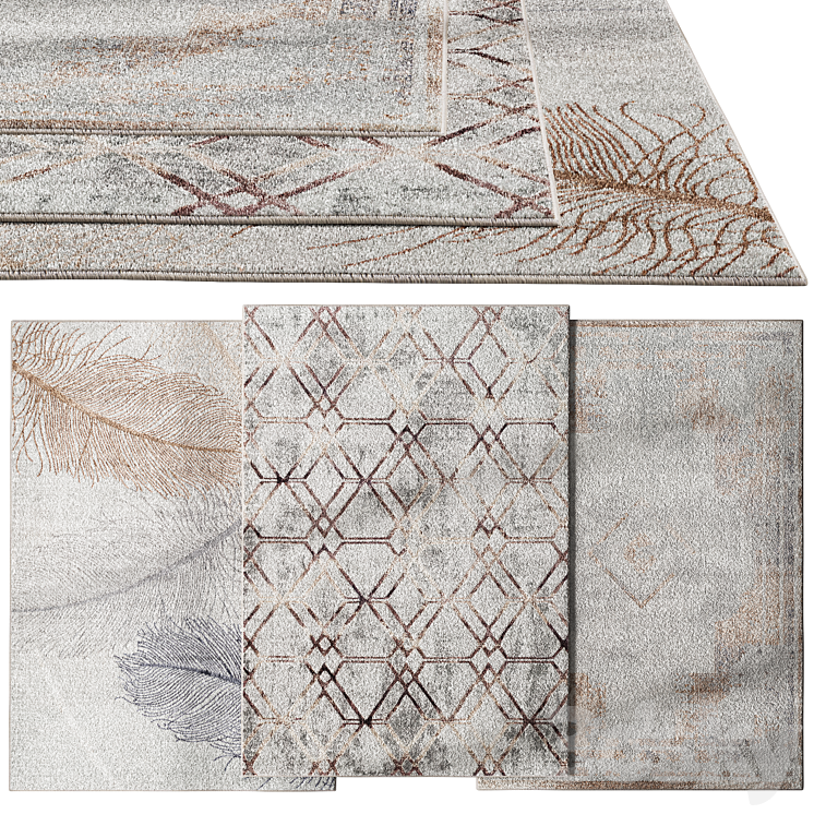 A set of Turkish light carpets from the Allure collection - Carpets ...