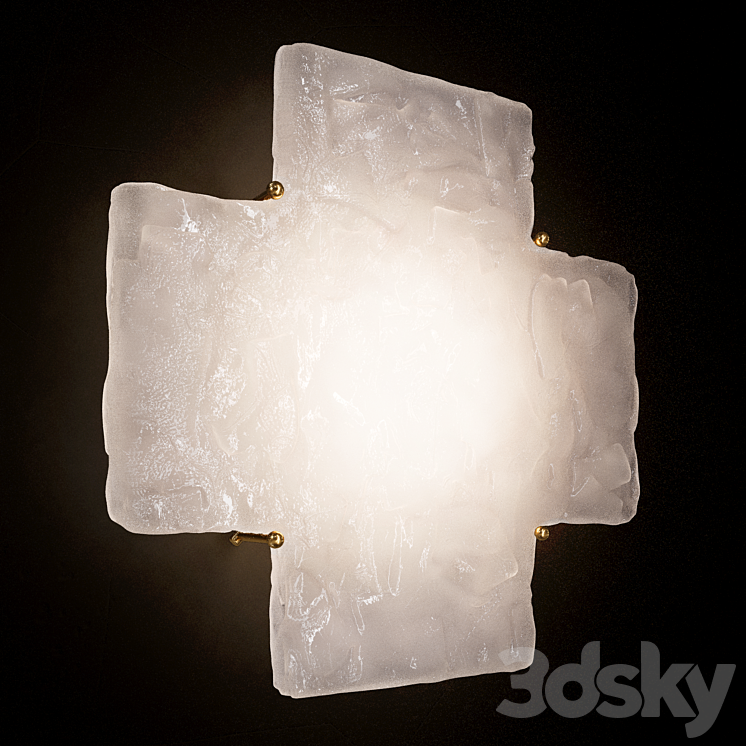 TIC-TAC-TOE - Wall light - 3D model