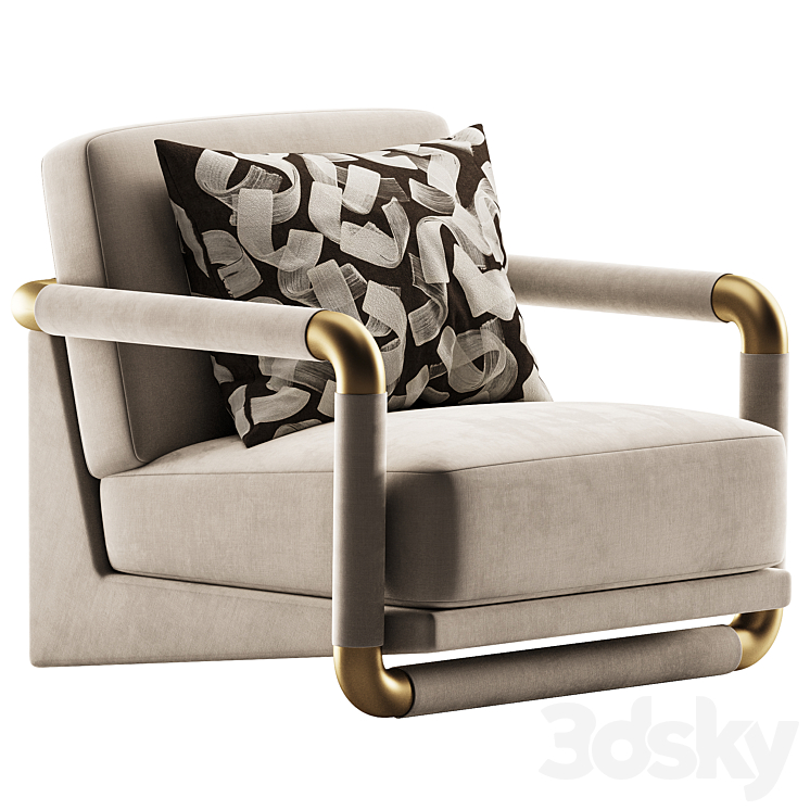 Modern Armchair - Arm chair - 3D model