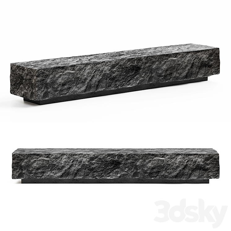 Stone table - Table - 3D model