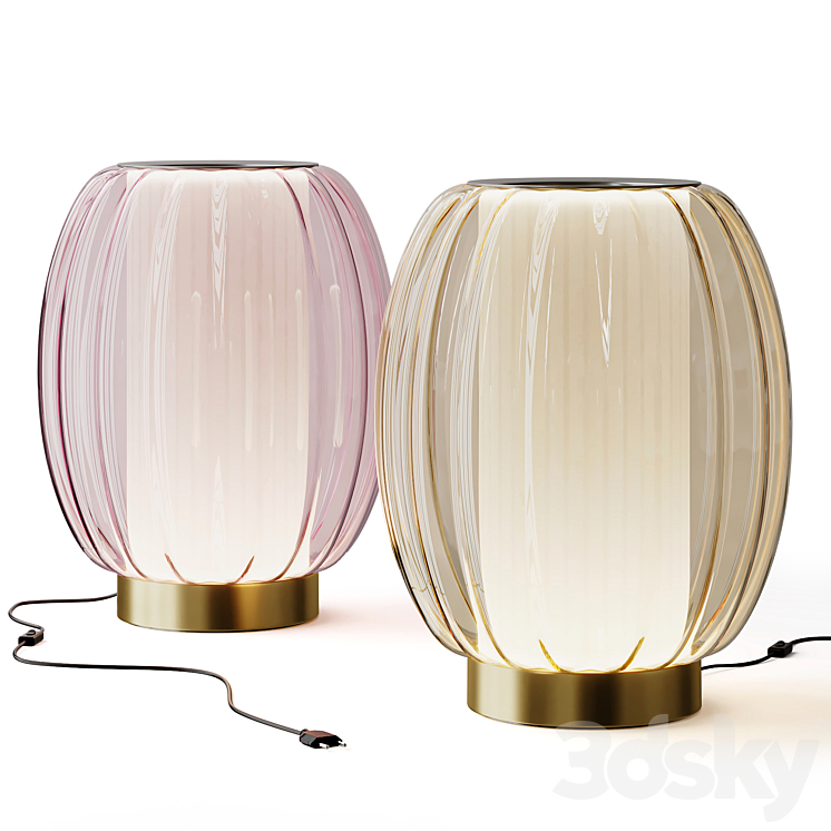 Alma Table Lamp by Contardi - Table lamp - 3D model