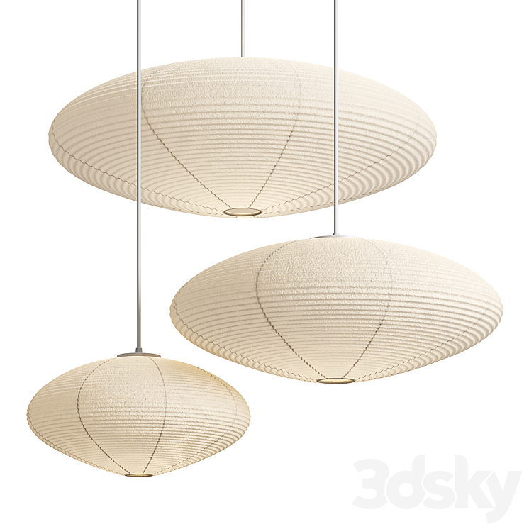 Akira by Vitra - Pendant light - 3D model