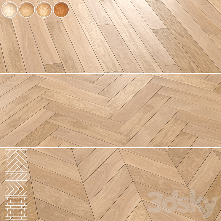Boen Parquet Wood Floor Collection | 5 Pro Layouts | 2x Herringbone ...