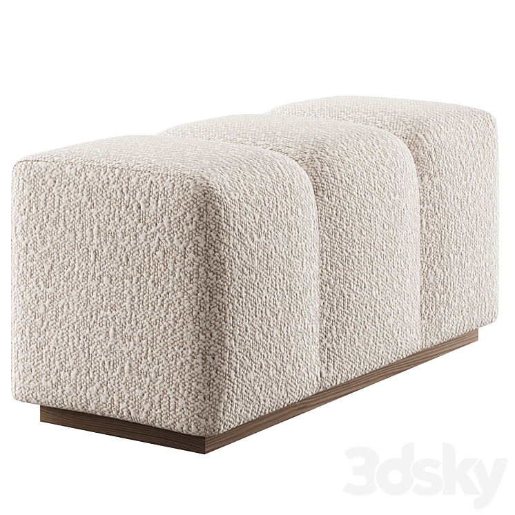 Isabela 90cm Bench by The Sofa&Chair - Other soft seating - 3D model