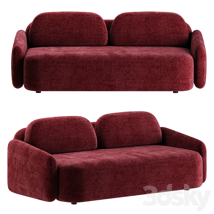 OM Sofa straight Malaren Kalibroom - Sofa - 3D model