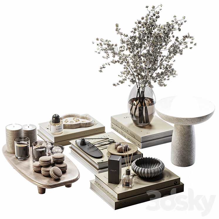 Decorative 24 - Decorative set - 3D model