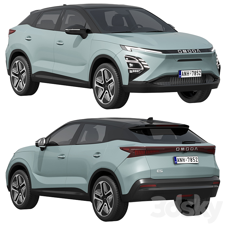 Omoda E5 2025 - Ground Transport - 3D model
