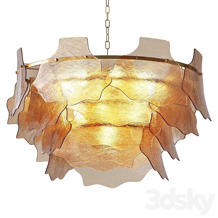 Chandelier Clarendon - Pendant light - 3D model