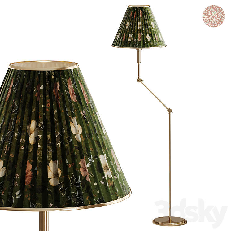 Lee floor lamp - Floor lamp - 3D model