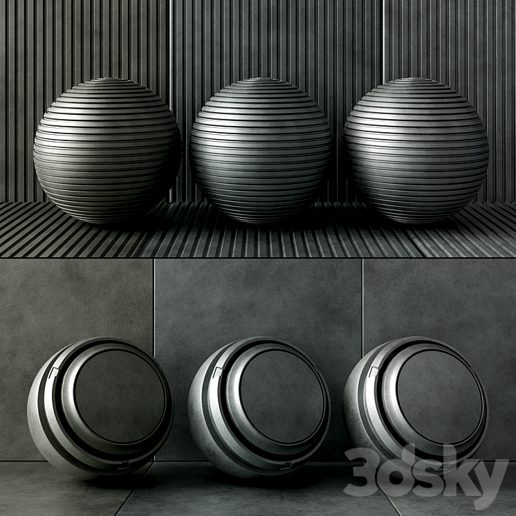 Elite Textures | Metal Collection | Material 0014 - Metal - 3D model