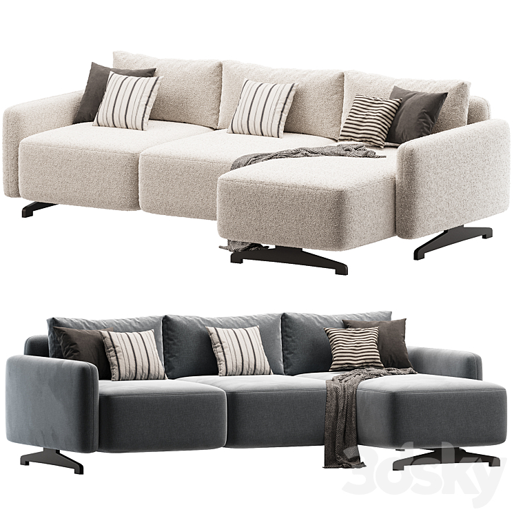 KOR sofa - Sofa - 3D model