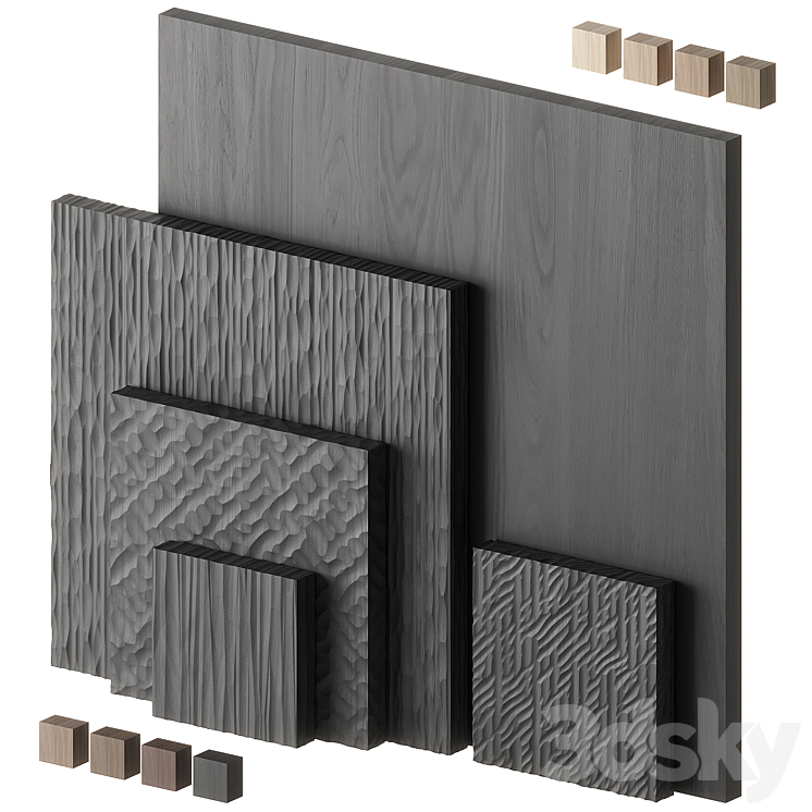 Wood Texture Set 056 - Wood - 3D model