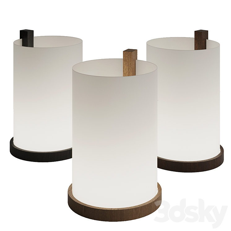 ENSO table lamp corona - Table lamp - 3D model
