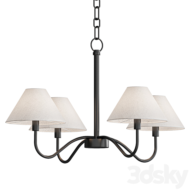 Chandelier by Visual Comfort Studio Collection - Pendant light - 3D model