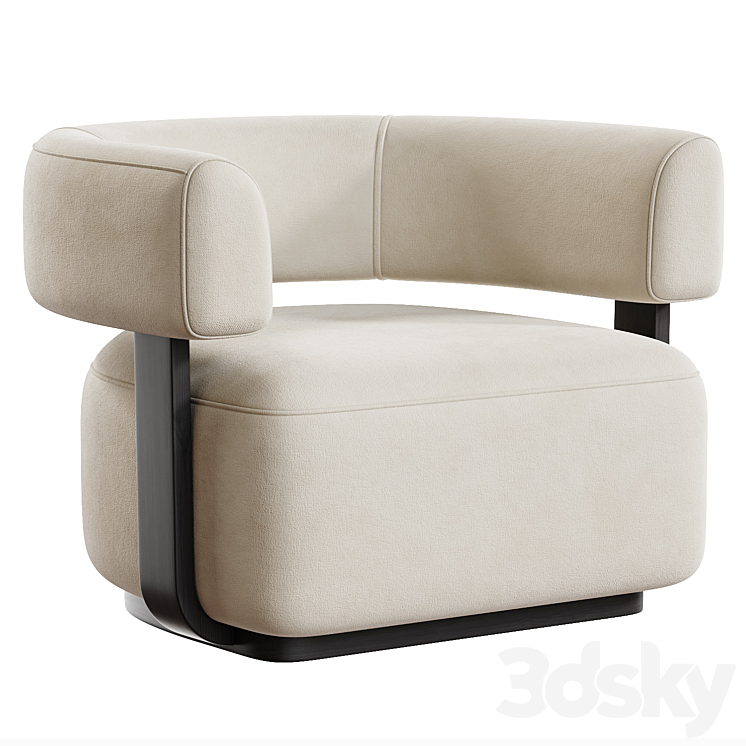 Pax Accent Chair - Arm chair - 3D model
