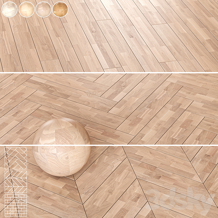 Boen Parquet Wood Floor Collection | 5 Pro Layouts | 2x Herringbone ...