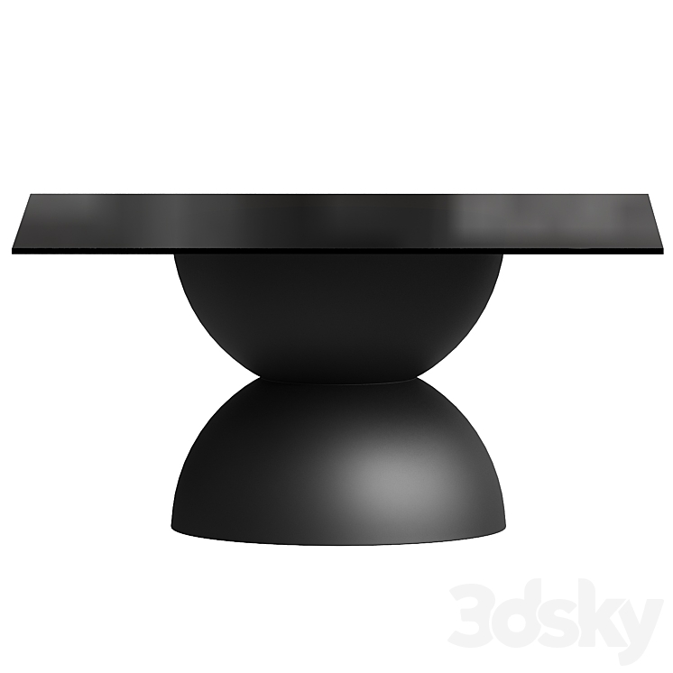 Ellipse Table - Table - 3D model