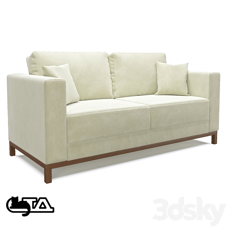 Lux-1 sofa for relaxation on a 2 m frame. Models from the STD ...