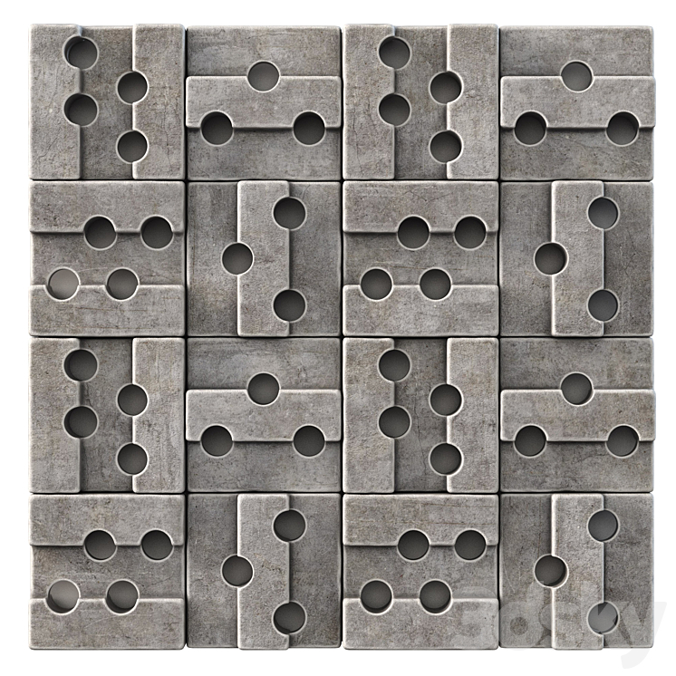 Stone decor n220 - Other decorative objects - 3D model