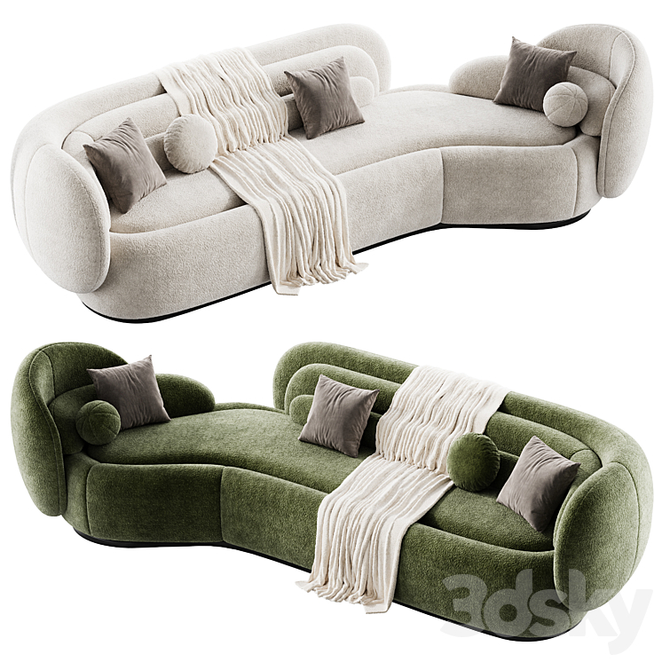 Pianca PEONIA Sofa - Sofa - 3D model