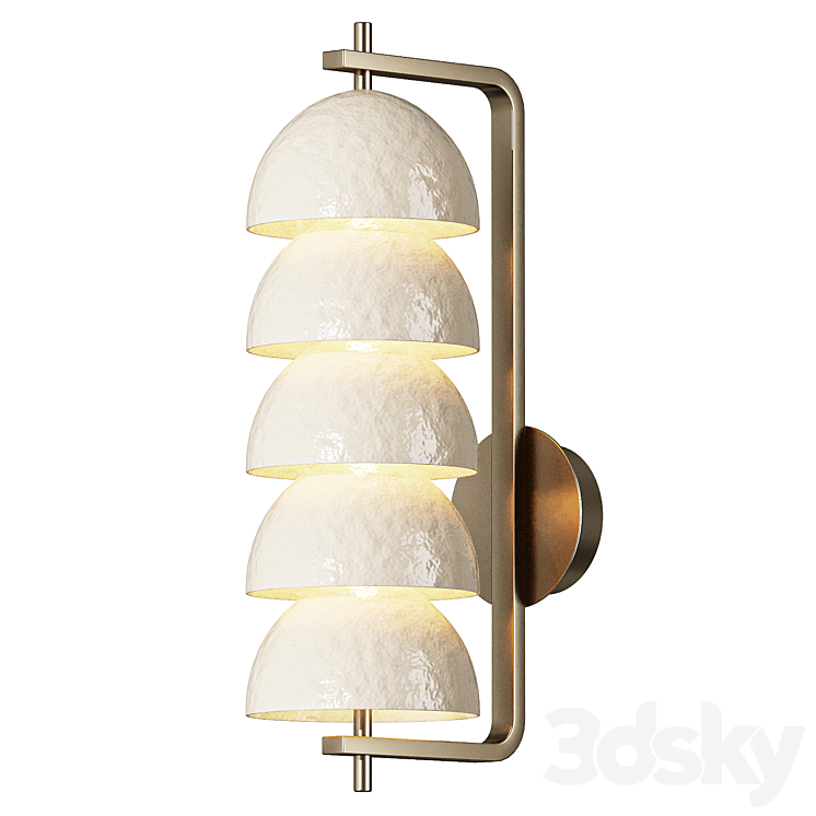 Tisserant Iqanda Lamp - Wall light - 3D model