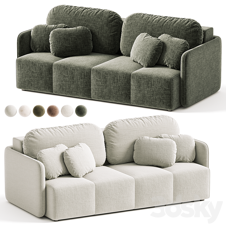 Verto Sofa by Liujoliving - Sofa - 3D model