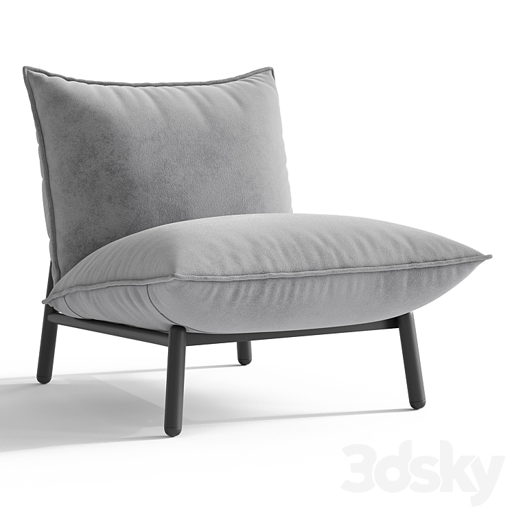 Rofl chair - Arm chair - 3D model