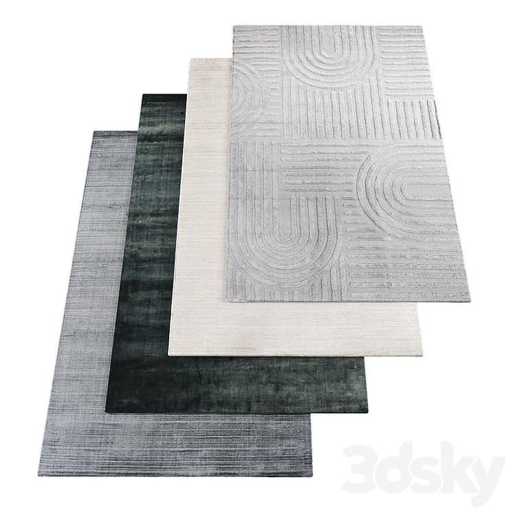 Rugs collection 658 - Carpets - 3D model