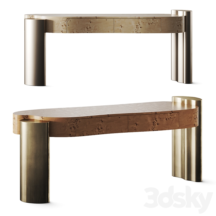 Greenapple Formosa Console Table - Console - 3D model
