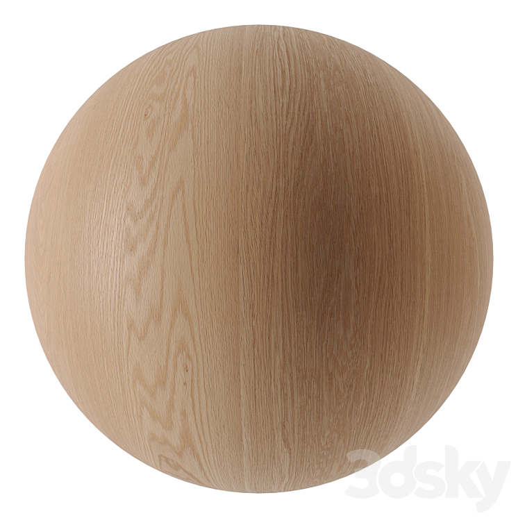 Oak wood material 3110 - Wood - 3D model