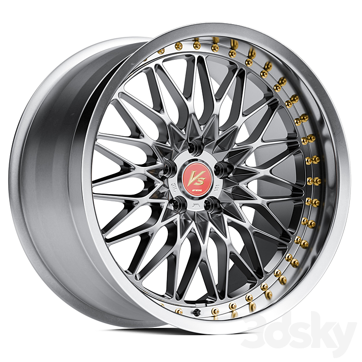 Wheel rim WORK VS-XV - Ground Transport - 3D model