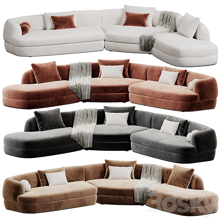 Biza 2861 Modular Sofa | Sofa - Sofa - 3D model