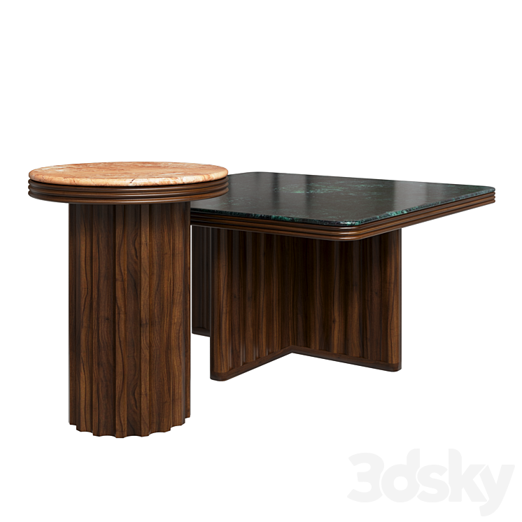 PARADISO coffee tables by COMMUNE - Table - 3D model