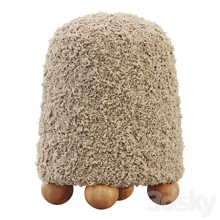 Lamb pouf - Other soft seating - 3D model