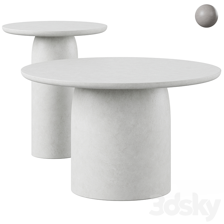 Layana coffee tables by Sklum - Table - 3D model