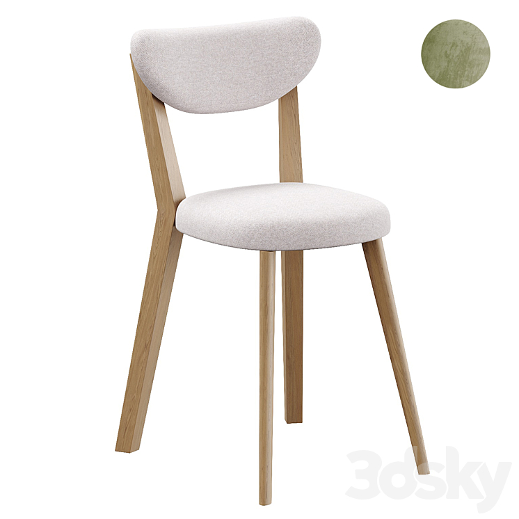 Dining chair Columbus - Chair - 3D model