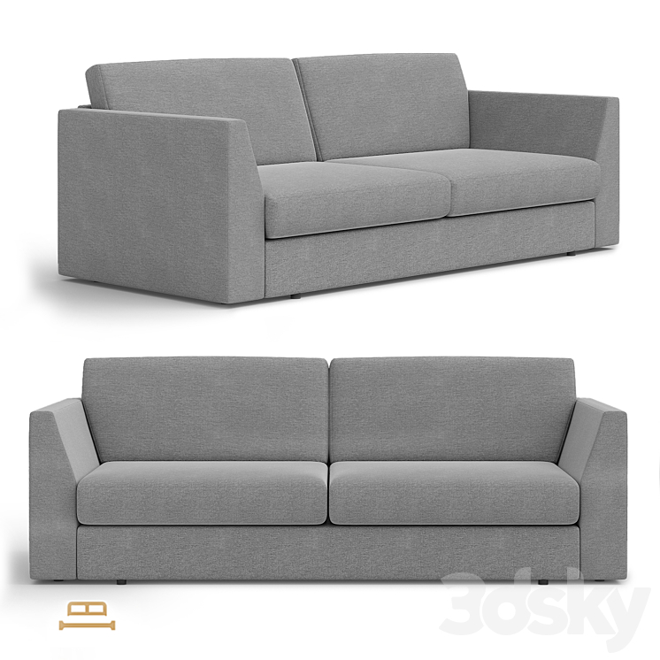 OM Sofa Ted - Sofa - 3D model