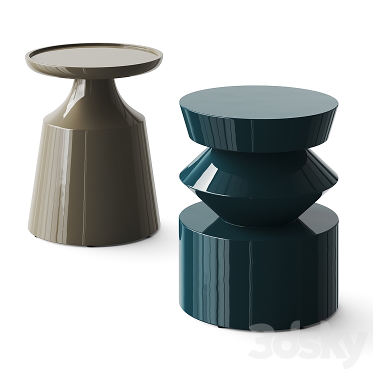 Bizzotto Otilia Side Tables - Table - 3D model