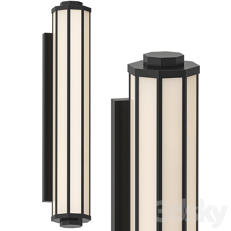 Bronson LED Sconce - Street lighting - 3D model