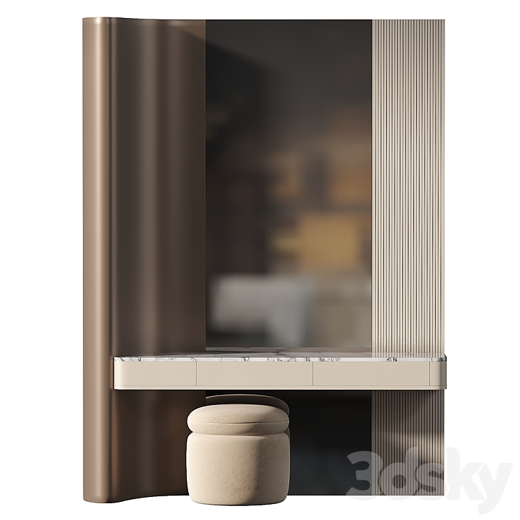 Dressing table 05 - Dressing table - 3D model