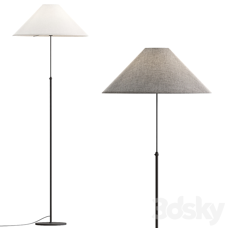 Zara Home Adjustable Floor Lamp - Floor lamp - 3D model
