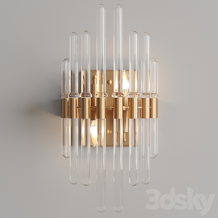 Wall lamp ODEON LIGHT HALL STIKA 4988/2W - Wall light - 3D model
